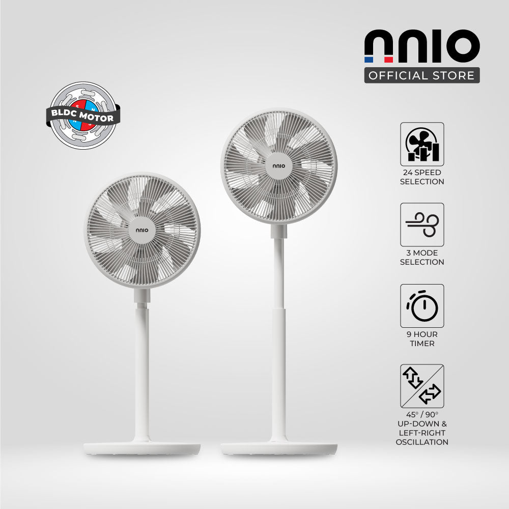 14'' BLDC Stand Fan With Remote (N1400DCSFR) – NNIO