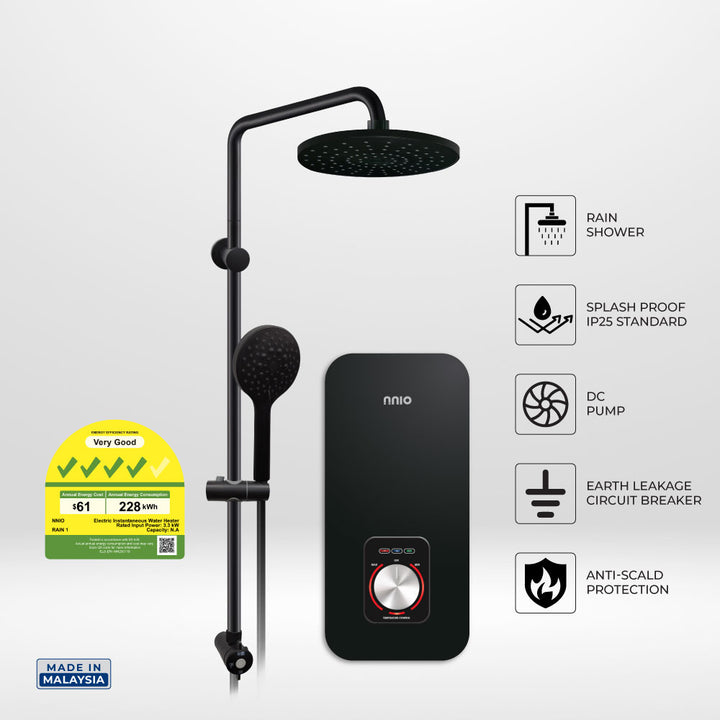 Best Instant Shower Heater Singapore | NNIO